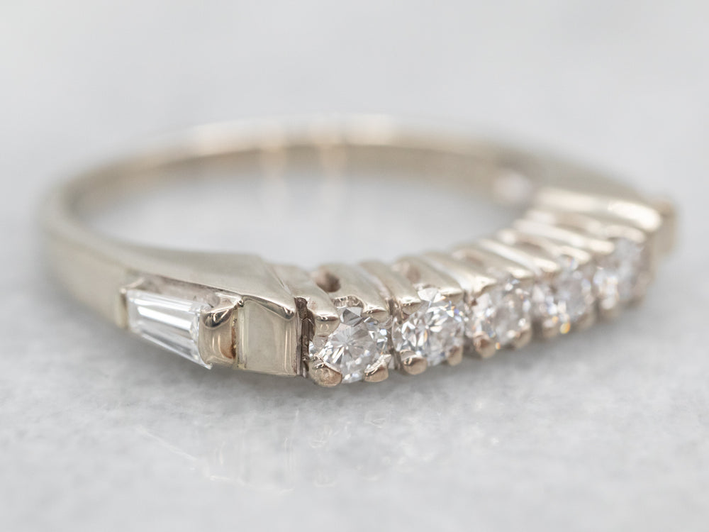 Antique Rose Gold Plain Wedding Band