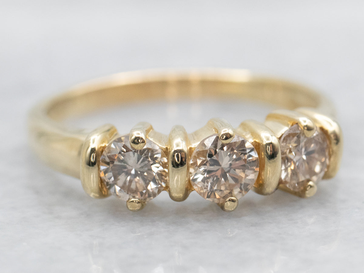Bar Set Diamond Wedding Band - Market Square Jewelers