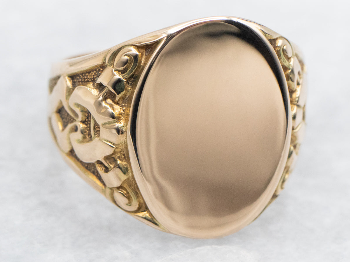 Signet Rings | Victorian, Vintage, Modern Page 2 - Market Square Jewelers