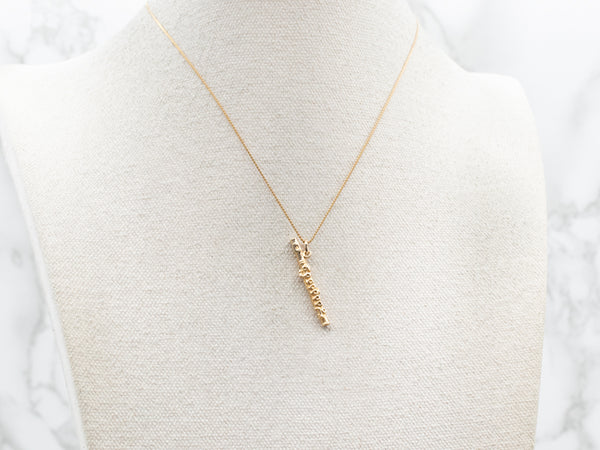Gold Flute Charm - Market Square Jewelers