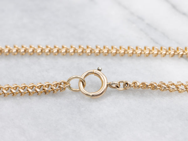 Yellow Gold Unique Fancy Link Chain - Market Square Jewelers