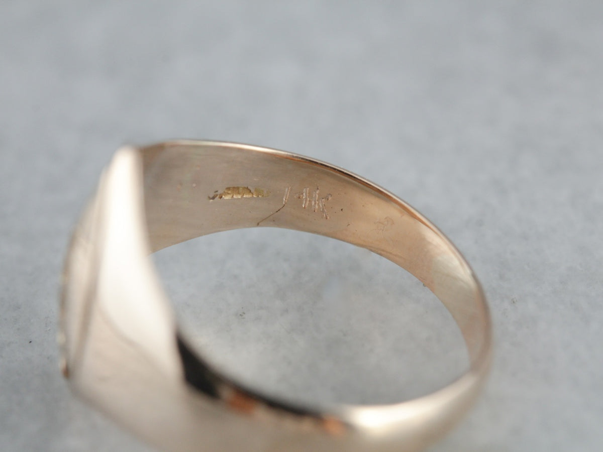 Commonwealth of Massachusetts Shield Ring