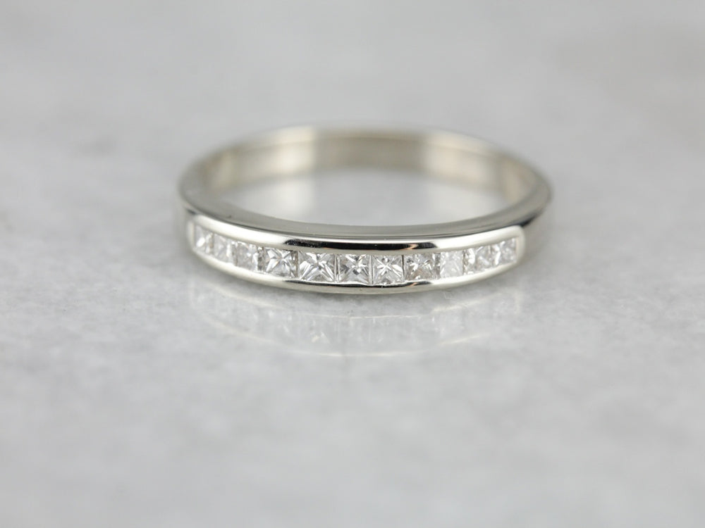 Channel Set Diamond Wedding Band - Market Square Jewelers