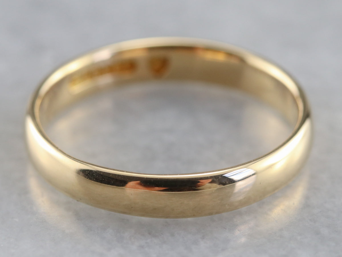 Antique Gold Wedding Band - Market Square Jewelers