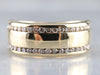 Double Row Channel Set Diamond Band