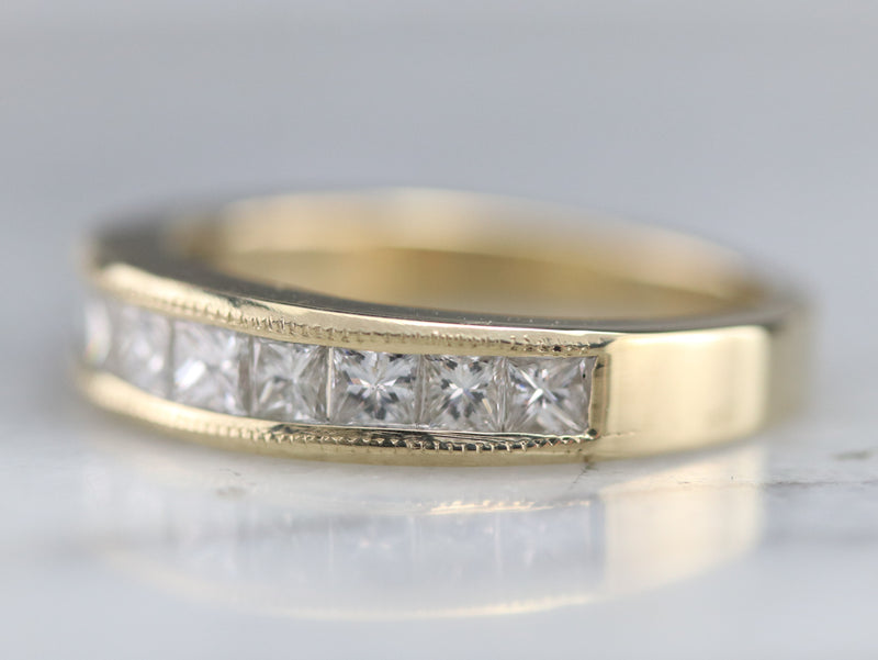 Princess Cut Diamond Band - Market Square Jewelers