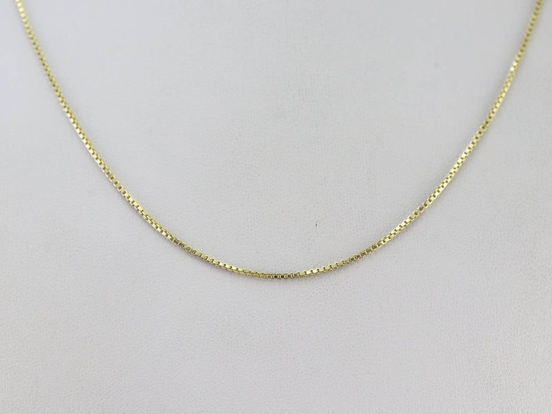 Gold Box Chain - Market Square Jewelers