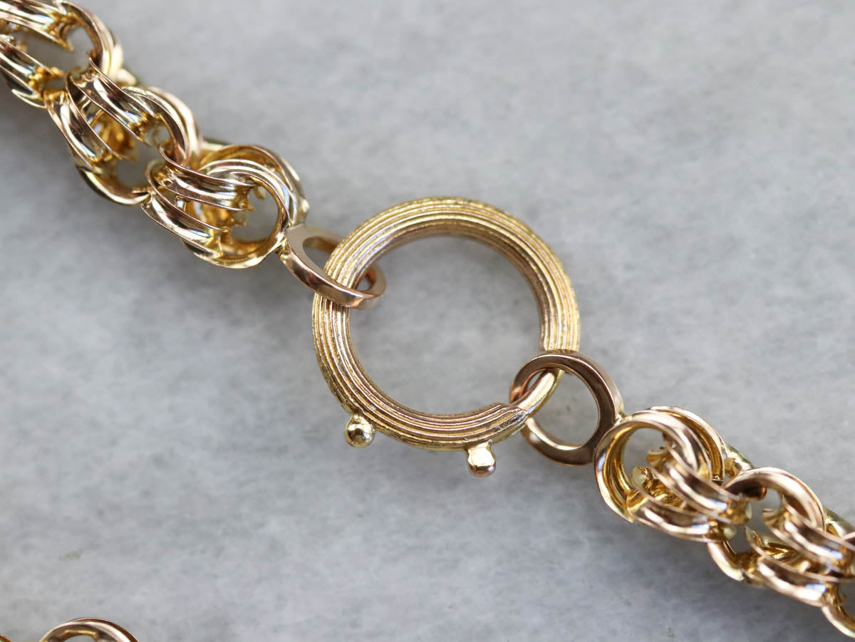 Double Link Gold Chain - Market Square Jewelers