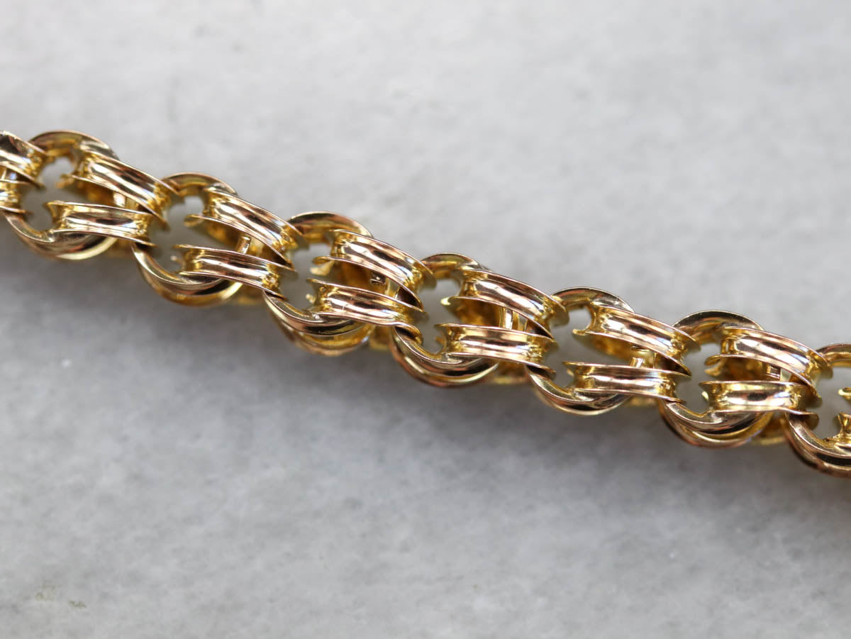 Double Link Gold Chain - Market Square Jewelers