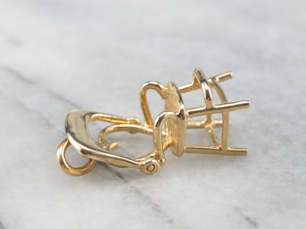 14K Gold Heart High Chair Charm - Market Square Jewelers