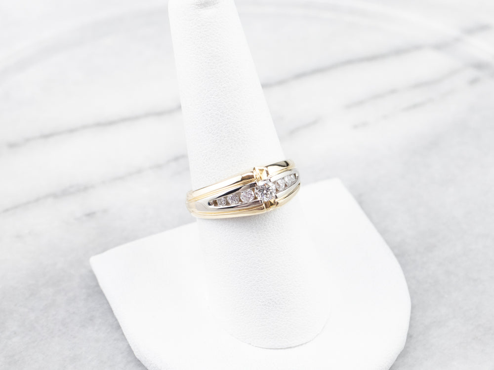 Unisex Diamond Statement Ring - Market Square Jewelers