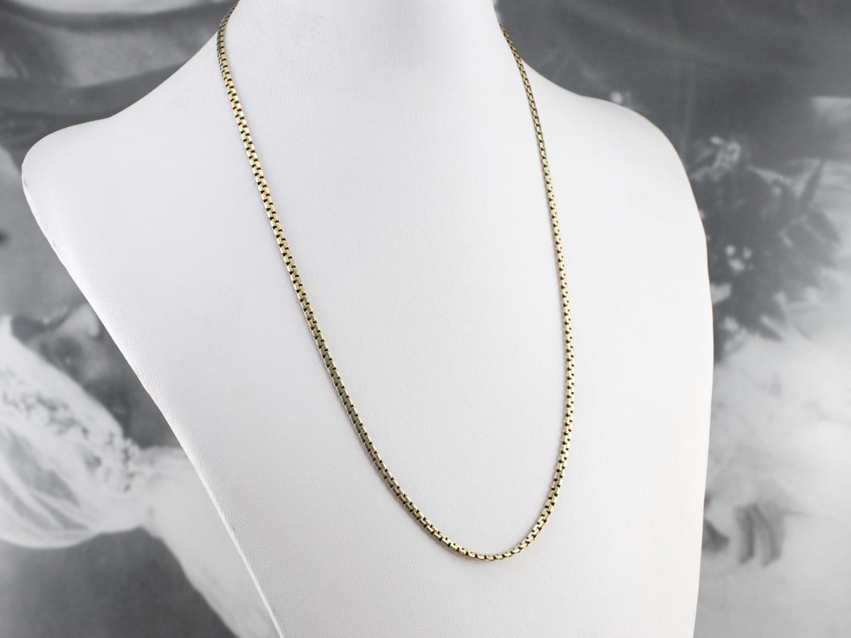 14K Gold Boston Link Chain - Market Square Jewelers