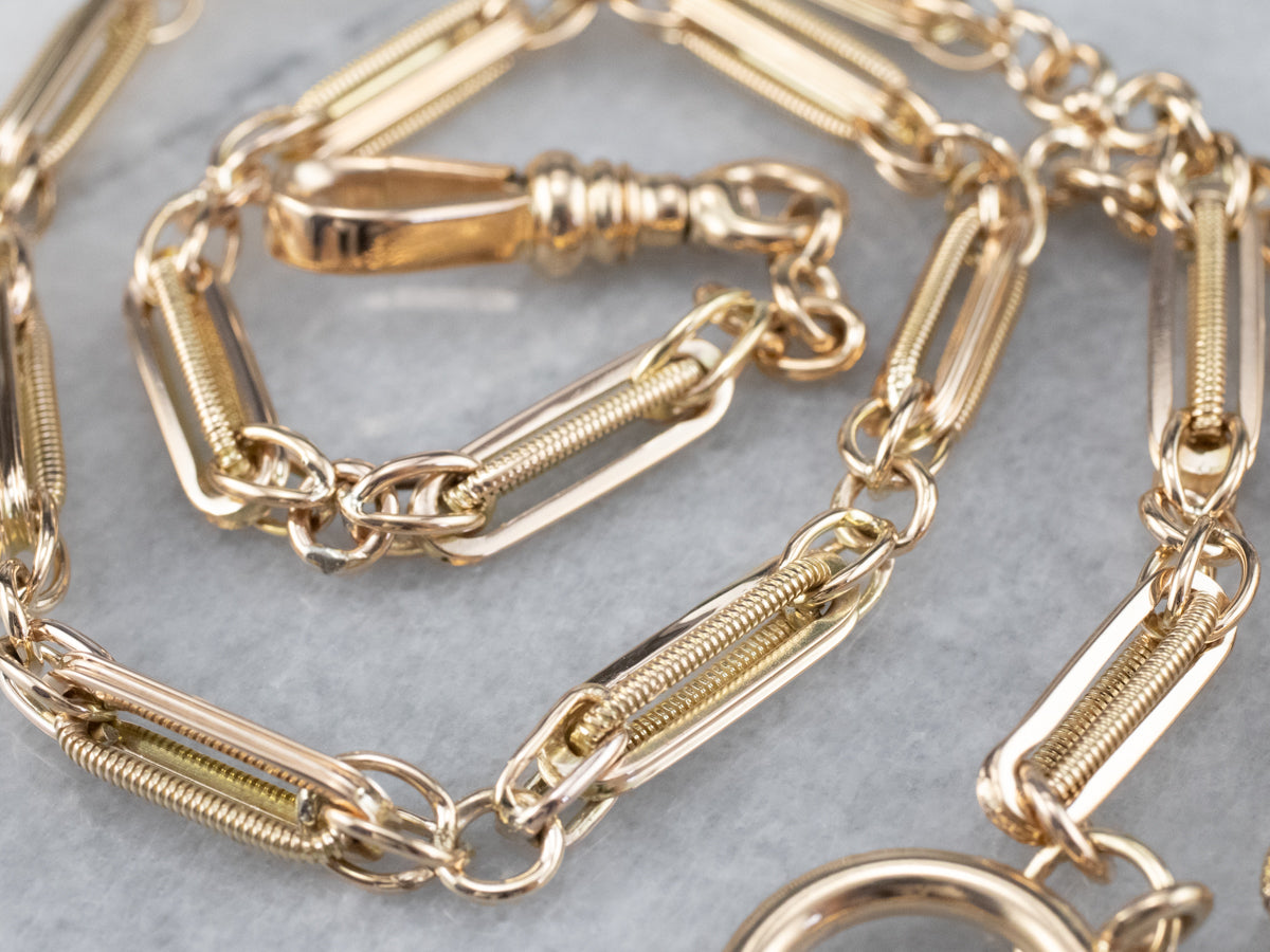 Silver Antique Watch Chains