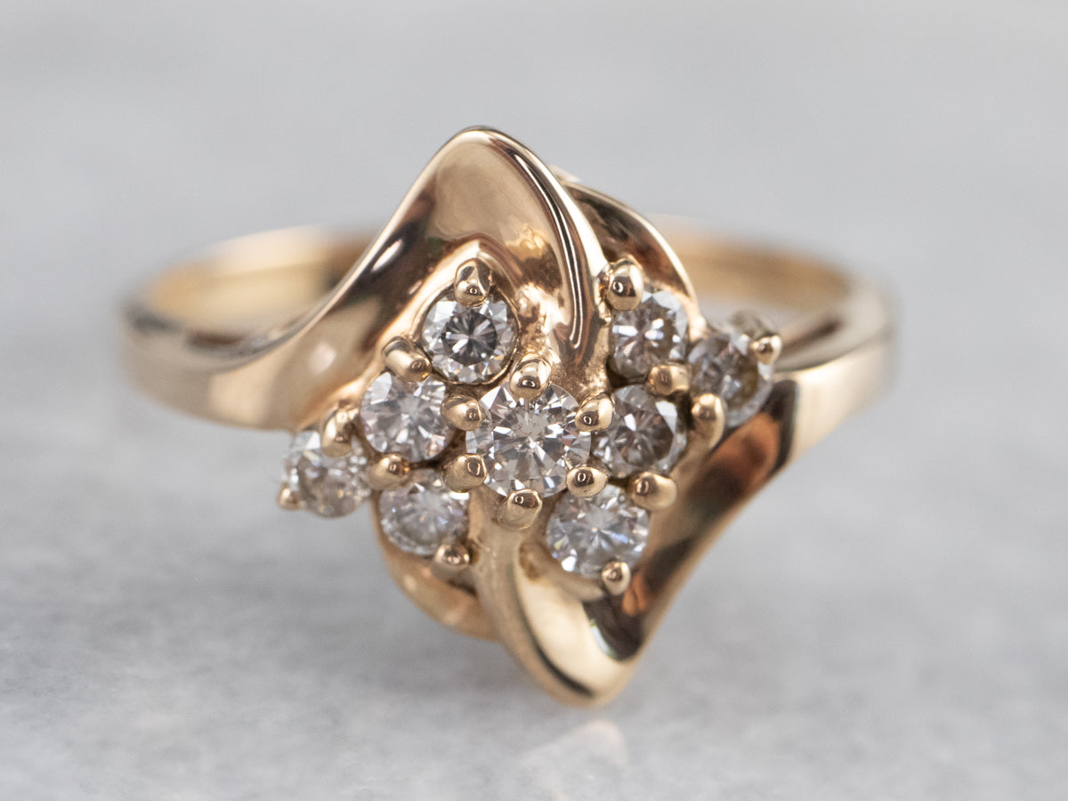 Vintage Diamond Dinner Ring - Market Square Jewelers