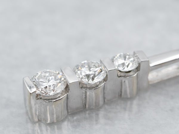 Past Present and Future Diamond Necklace - Market Square Jewelers