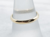 Classic Yellow Gold Band - Market Square Jewelers