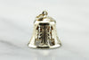 The Bells A Ringing, Vintage Filigree Bell Pendant